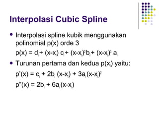 interpolasi | PPT