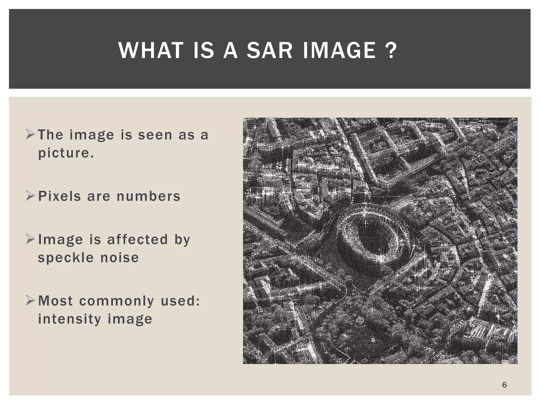 SAR image interpretation | PDF