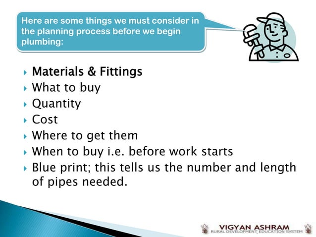 introduction to plumbing Part 2 | PPT