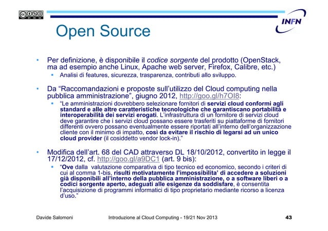 Introduzione al cloud computing | PPT