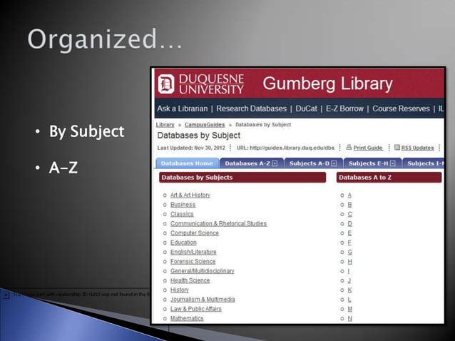 Lesson 3: Intro to Databases | PPT