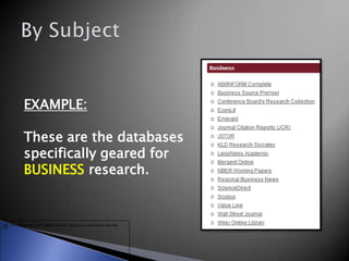 Lesson 3: Intro to Databases | PPT