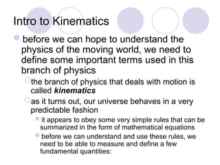 3_-_introduction _to_linear kinematics (including gravity1).ppt