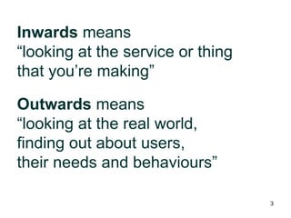 Inwards and outwards research: choosing your research methods according ...