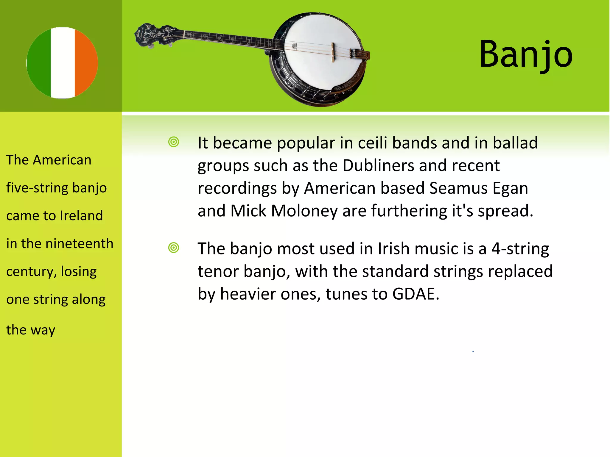 Irish instruments | PPT