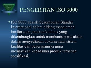 ISO 9000 | PPT