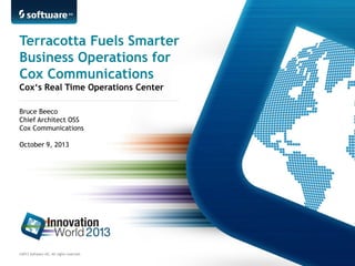 Cox Communications: Fueling a Smarter Operations Center | PDF