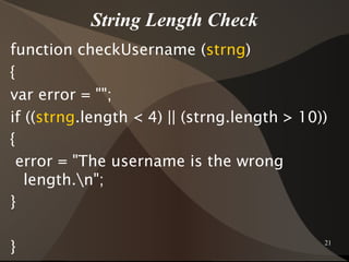 javascript examples | PPT