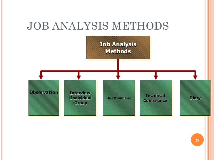 Chapter 3 job analysis