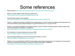 Overview of approaches in response to the challenge of environmental ...