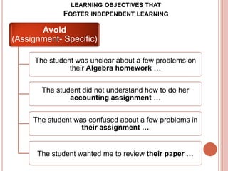 Fostering Independent Learning | PPTX