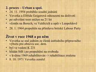 Kolocová, Kateřina: Josef Veverka | PPT