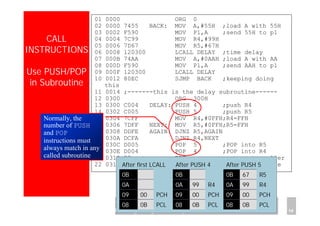 3 jump, loop and call instructions | PDF