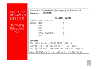 3 jump, loop and call instructions | PDF
