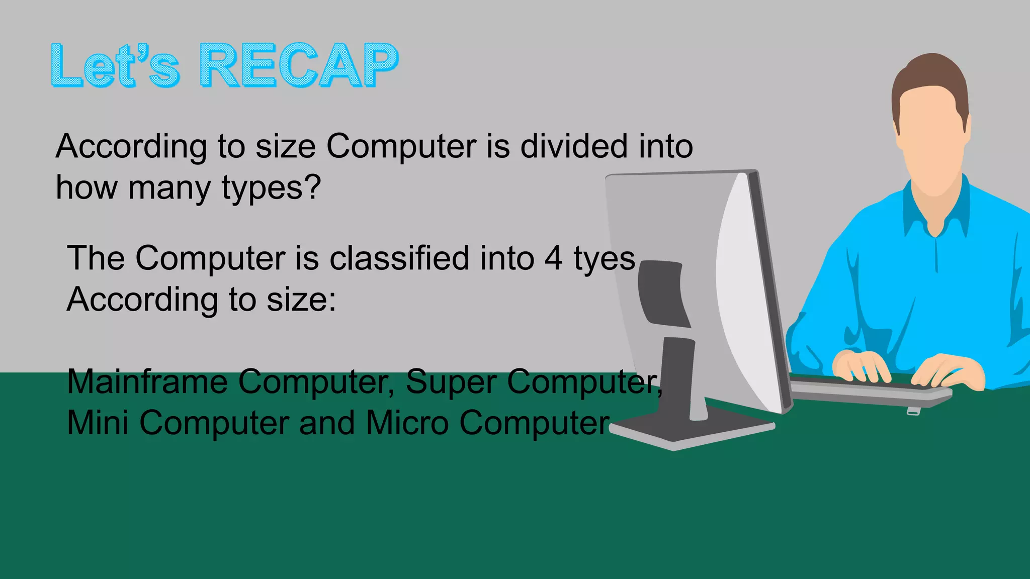 Types of computers | PPTX | Desktops | Computing