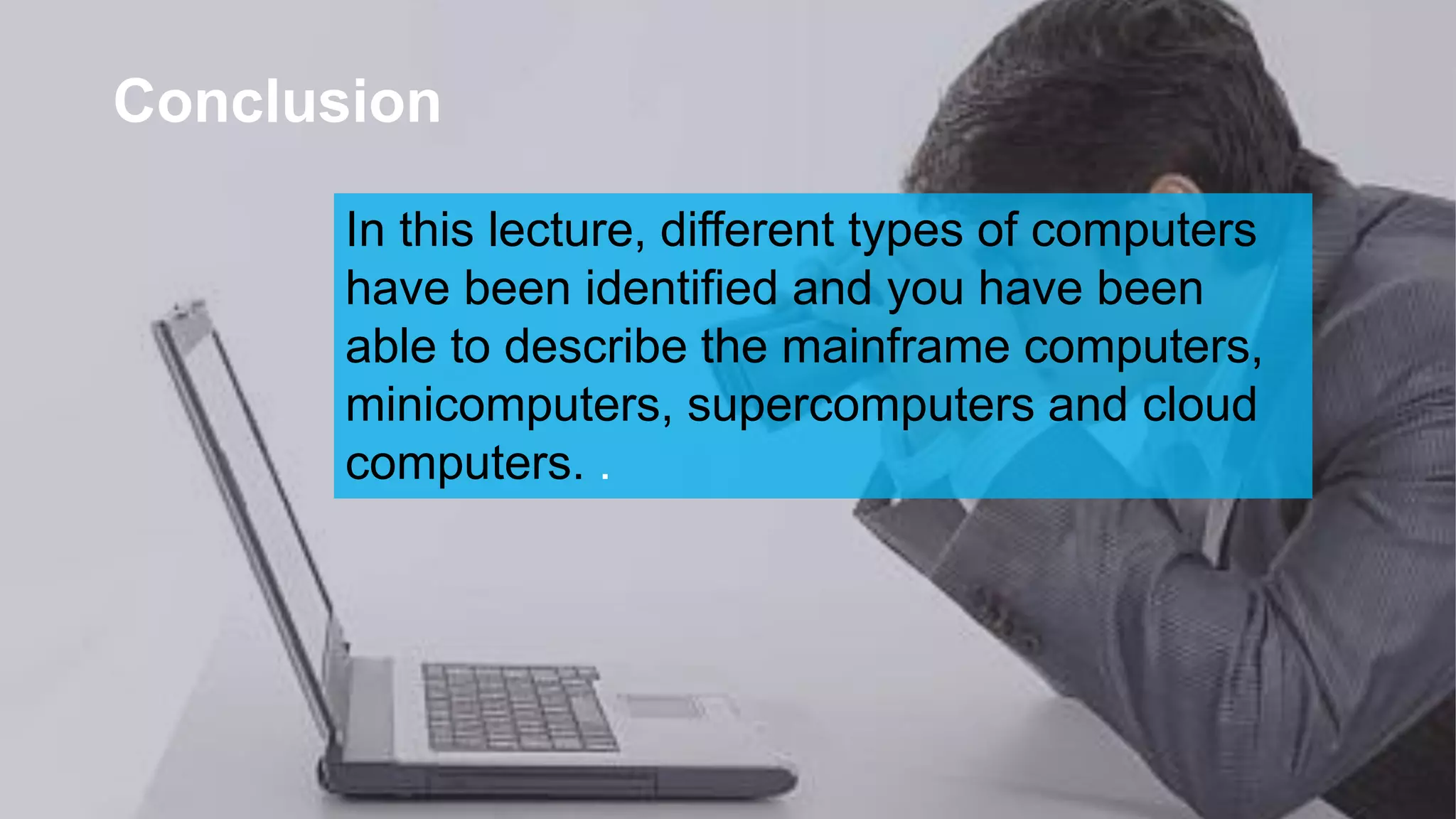 Types of computers | PPTX