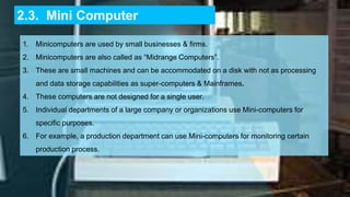 Types of computers | PPTX