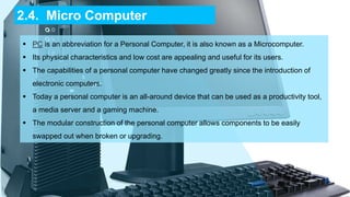 Types of computers | PPTX