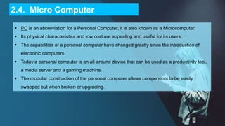 Types of computers | PPTX