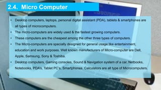 Types of computers | PPTX