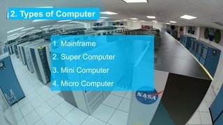 Types of computers | PPTX | Desktops | Computing