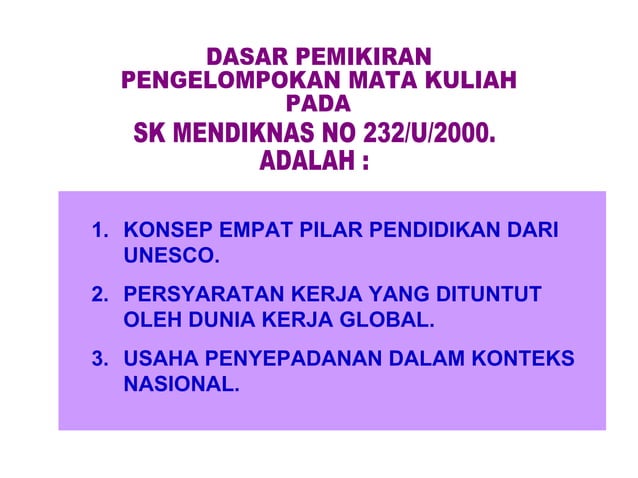 3. kbk di pt kurikulum dan peta kompetensi | PPT