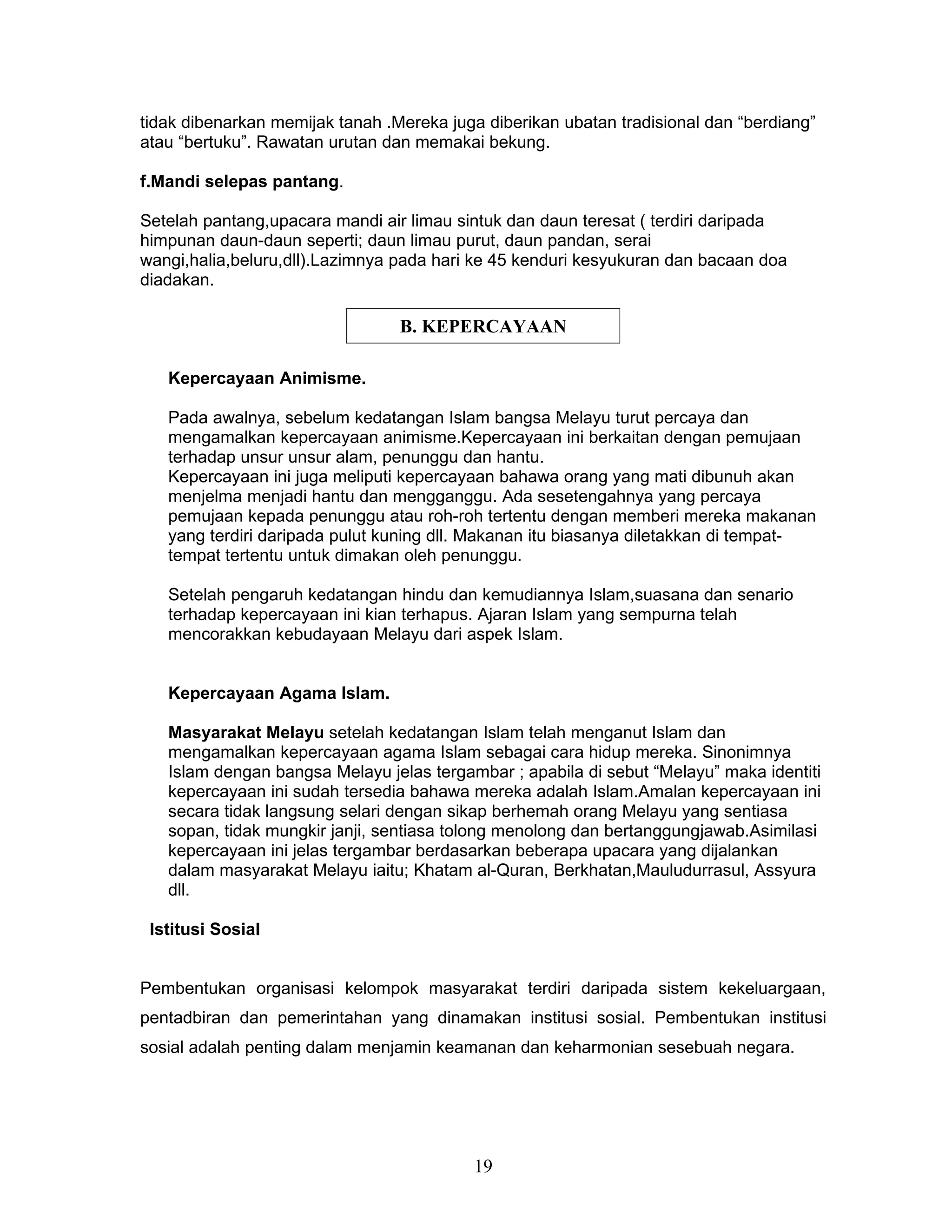 3. kesusasteraan, kebudayaan dan kesenian melayu | DOC