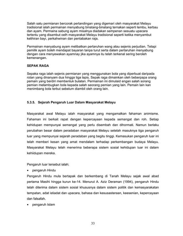 3. kesusasteraan, kebudayaan dan kesenian melayu | DOC