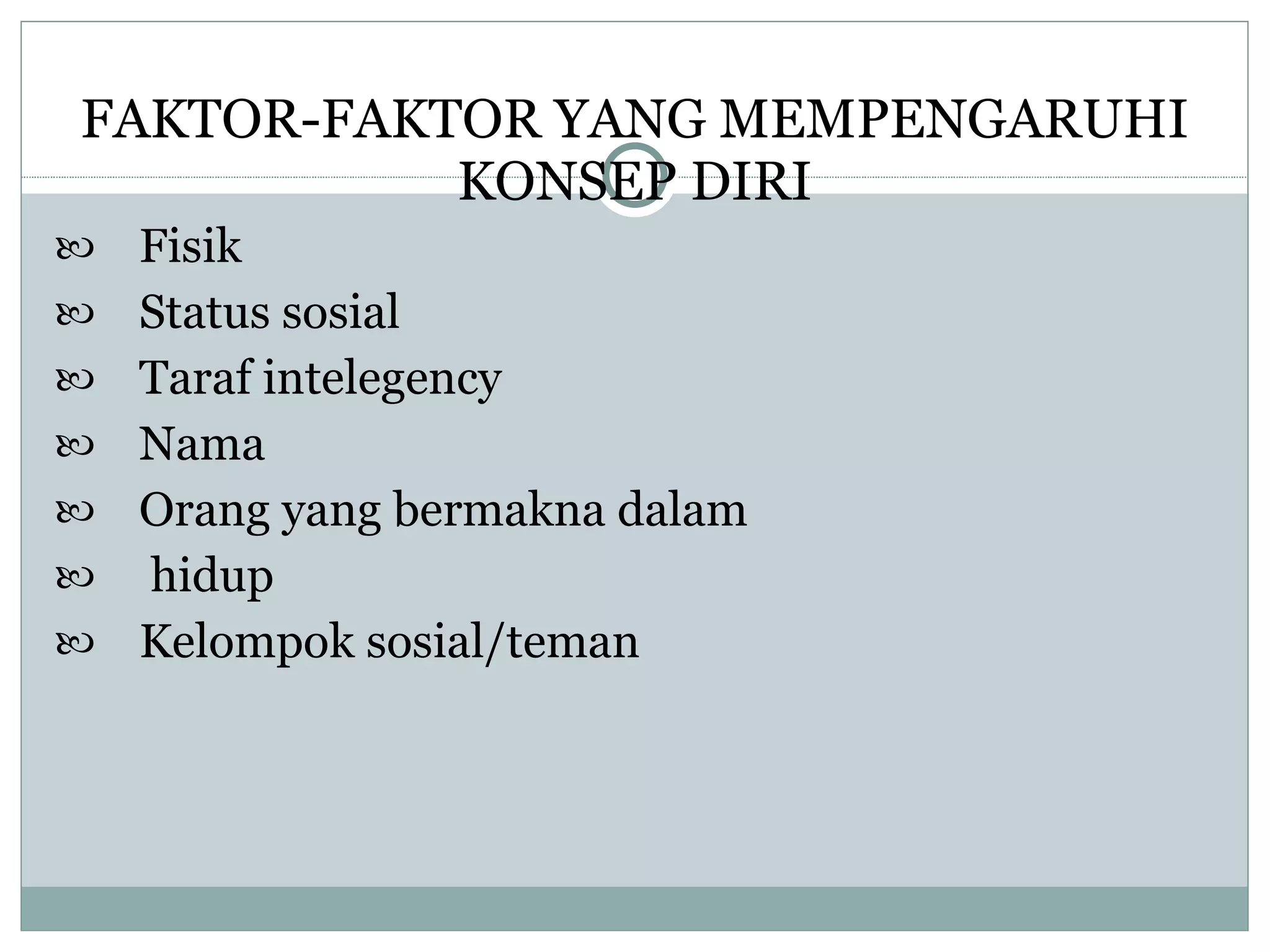 3. konsep diri | PPT