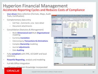 Oracle Enterprise Performance Management Overview | PDF