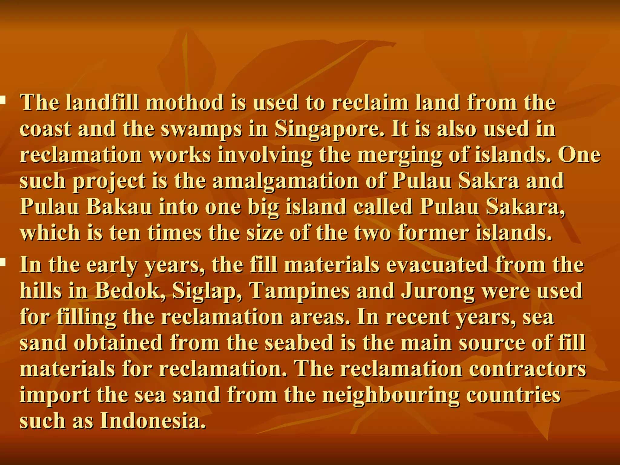 3 Land Reclamation Ppt | PPT
