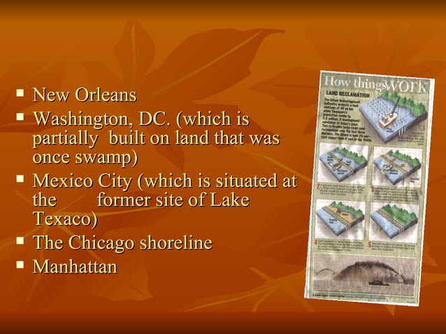 3 Land Reclamation Ppt | PPT | Environment | Science