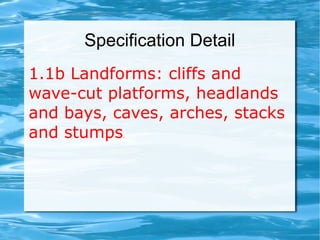 3. landforms created by erosion | ODP