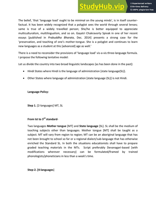 3-Language Formula | PDF | Education