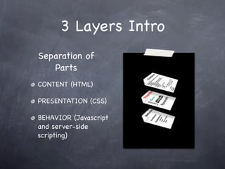3 Layers of the Web - Part 1 | PDF