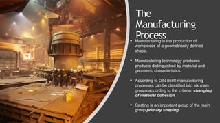 Manufacturing Technology - Casting.pptx