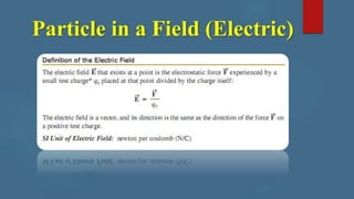 3-Lecture 3 Electric Field, Gauss Law.pptx | Physics | Science