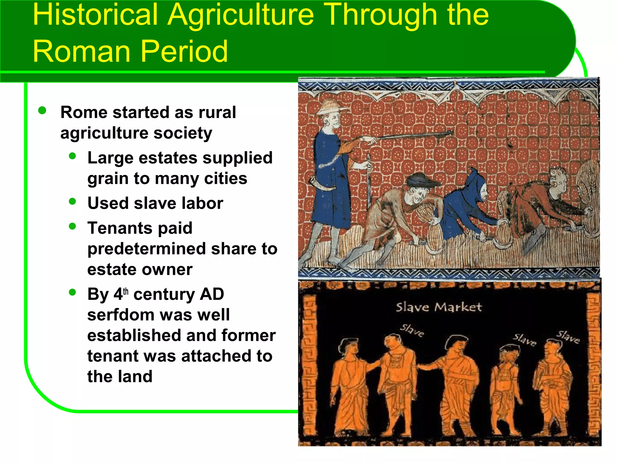 The Origin of Agriculture | PPT