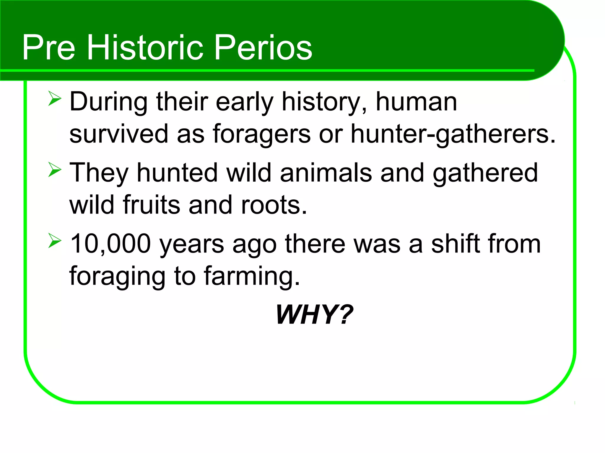 The Origin of Agriculture | PPT