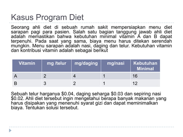 3. linear programming kompleks | PPT
