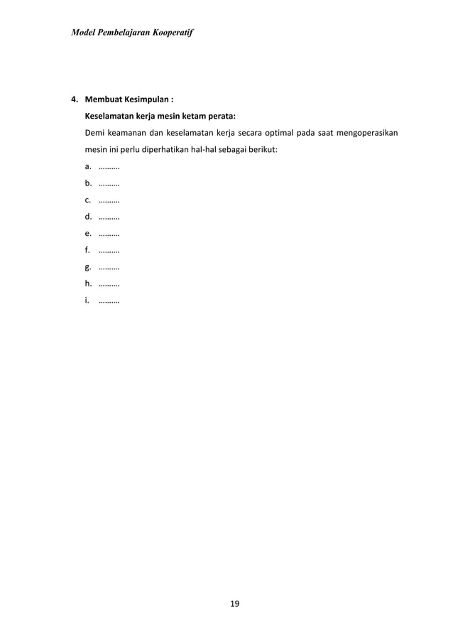 3. lks 3 penggalan 1 mpk standar keselamatan menggunakan mesinkayu | DOCX