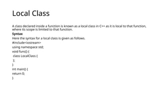 3-Local and Global Class in C++ whole.pptx