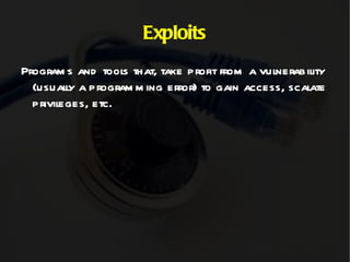 Local Exploits | ODP | Programming Languages | Computing