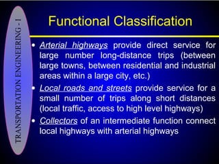 Location controls and highway classification | PPT