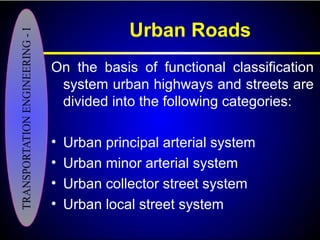Location controls and highway classification | PPT