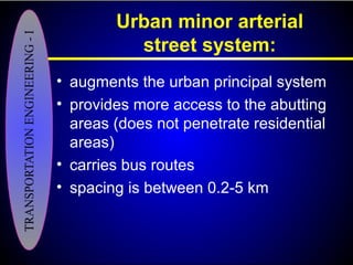 Location controls and highway classification | PPT