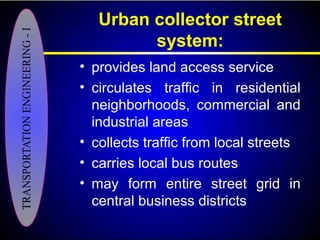 Location controls and highway classification | PPT