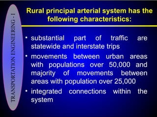Location controls and highway classification | PPT