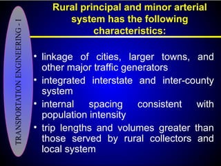 Location controls and highway classification | PPT