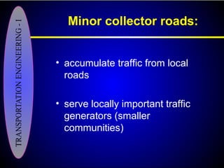 Location controls and highway classification | PPT